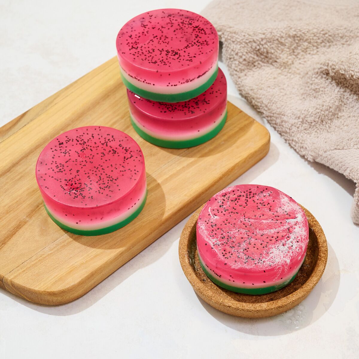 How To Make Watermelon Melt and Pour Soap - The Soap Kitchen