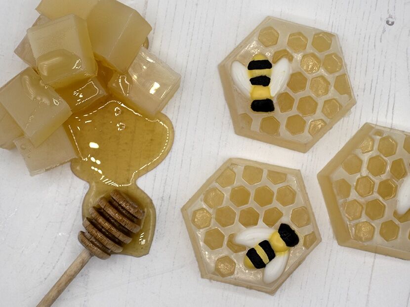 Honey Bee Melt and Pour Soaps How To Guide | The Hub